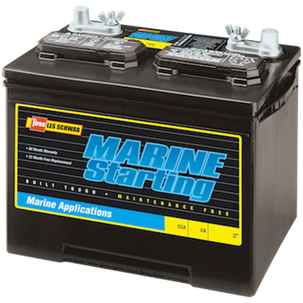 Marine Starting Battery Wheels- Les Schwab