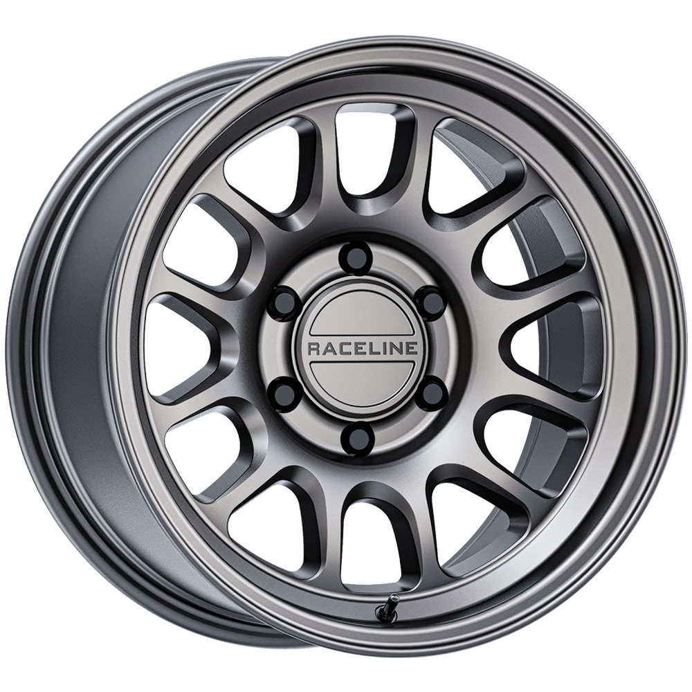 Raceline Rogue Wheel Grey Finish - Les Schwab